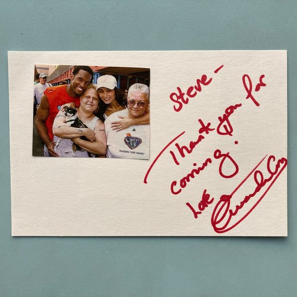 Autograph | Other | Ewa Da Cruz Signed Inscribed Index Card 4x6 Soap ...